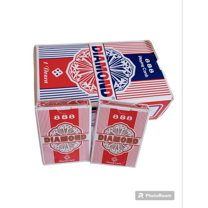 Jual kartu Remi Diamond 888 1pak isi 12pcs | Shopee Indonesia