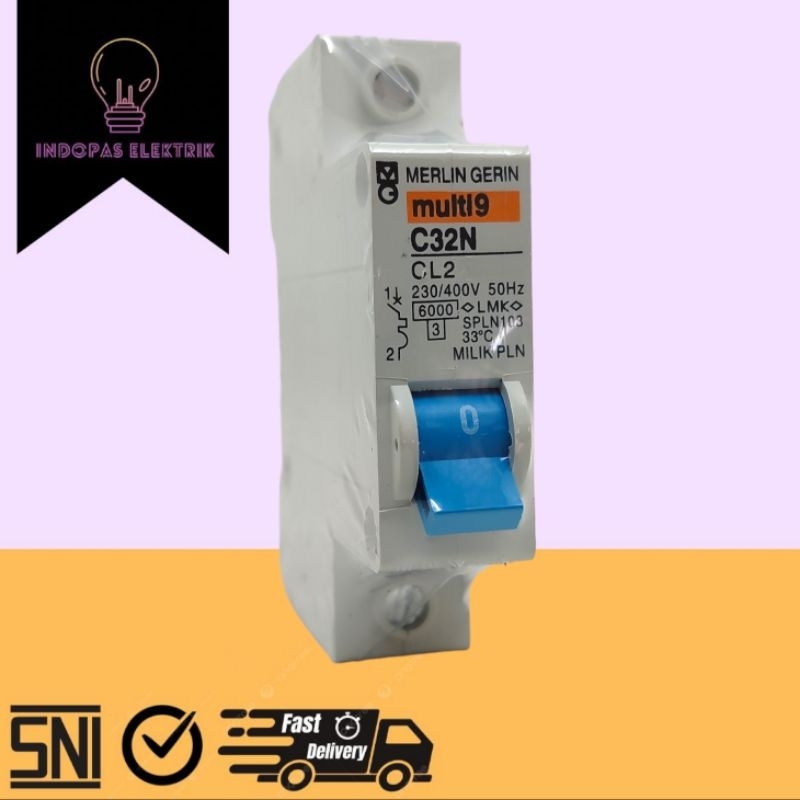 Jual MCB MODIF CL 2 MERLIN GERIN + KAWAT TIMAH SEGEL REKOMENDASI SPLN ...
