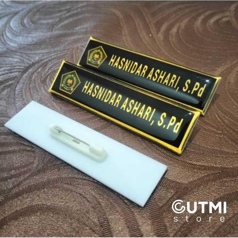 Jual Nametag akrilik / papan nama akrilik cembung seperti kaca | Shopee ...