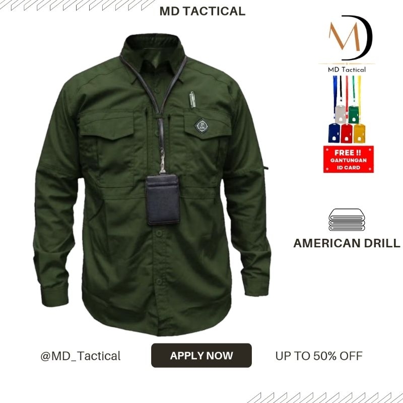 Jual Hem Kemeja Tactical Lengan Panjang - Baju Tactical Mtac Bahan ...