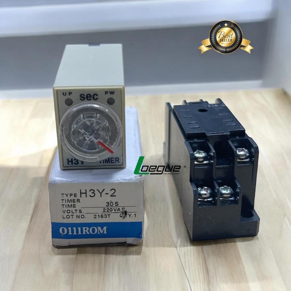 Jual TDR Time Delay Relay Dryer Timer Penunda AC 220V Waktu Mesin ...