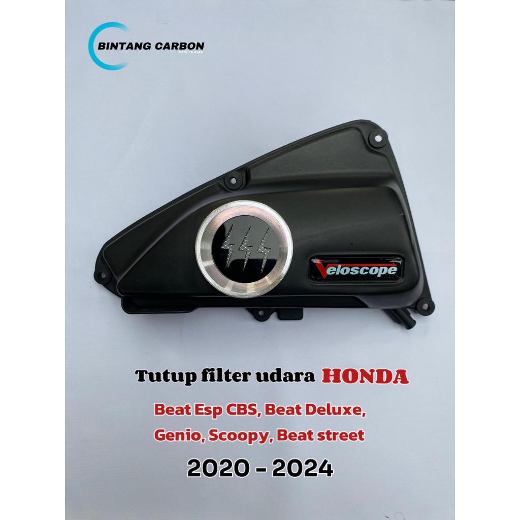 Jual Tutup Filter Veloscope "PETIR" Honda Beat esp CBS/Beat deluxe ...