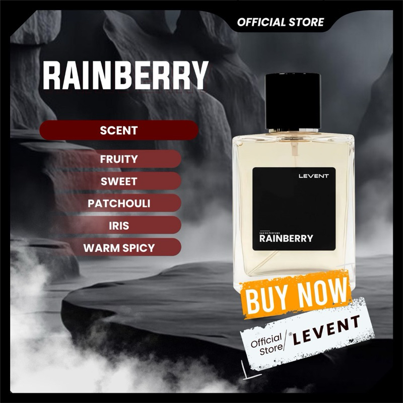 Jual RAINBERRY Eau De Perfume by Levent Perfume - Parfum Unisex Paling Enak | Shopee Indonesia