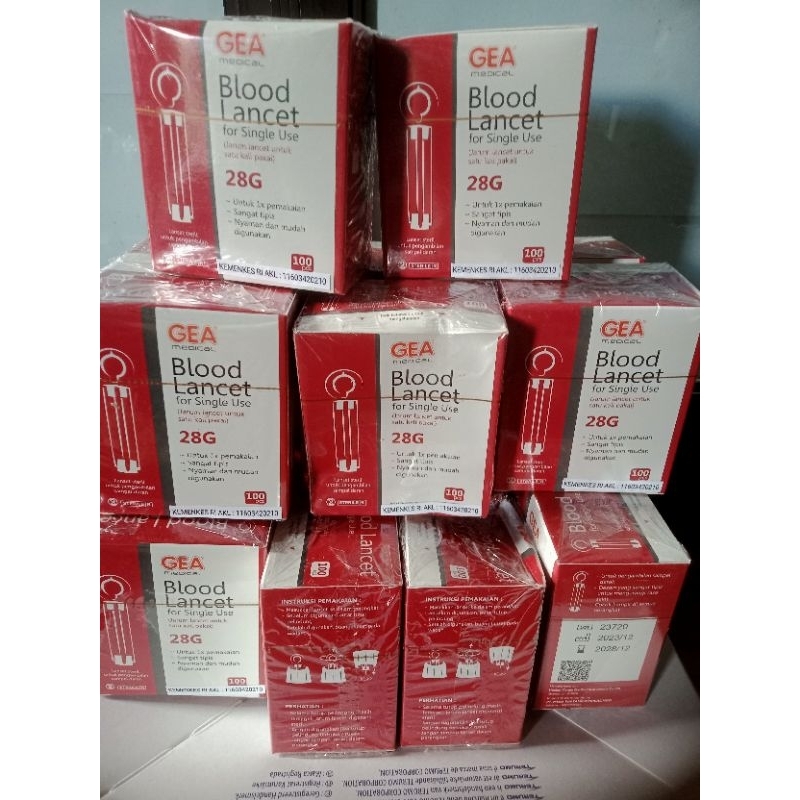 Jual TM Blood Lancet 28G @100 | Shopee Indonesia