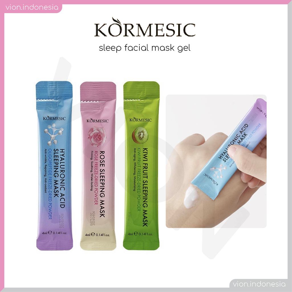 Jual KORMESIC Sleeping Mask Gel Anti Penuaan Anti Aging Krim Tidur ...