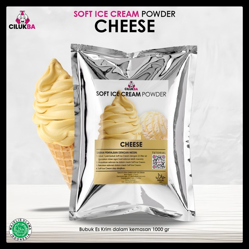 Jual Cheese Soft ice Cream Powder 1 kg | Shopee Indonesia
