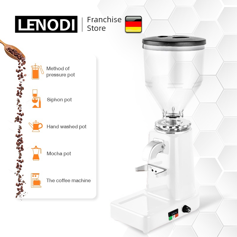 Jual LENODI Espresso komersial Kopi Grinder Kopi Electric Penggiling ...