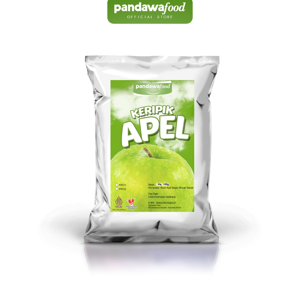 Jual Keripik Apel Khas Malang Foil 100gr / Kripik Buah Apel Murah ...