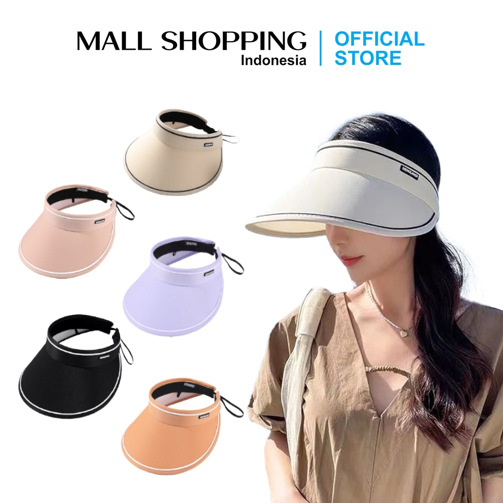 Jual Topi Visor Pantai Outdoor Pelindung Sinar Matahari Topi Golf Olahraga Sun Hat Topi Musim ...