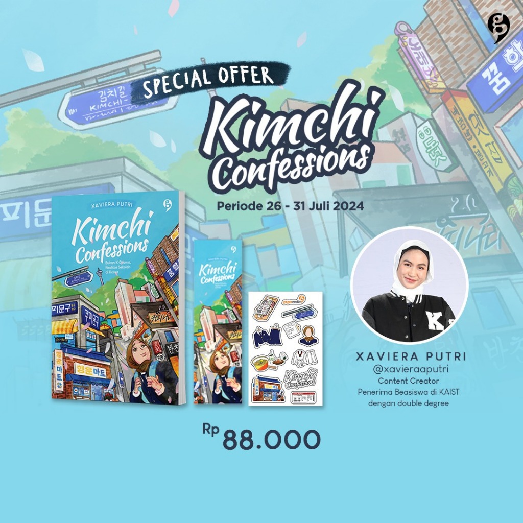 Jual Buku Kimchi Confessions - Xaviera Putri - Agro | Shopee Indonesia