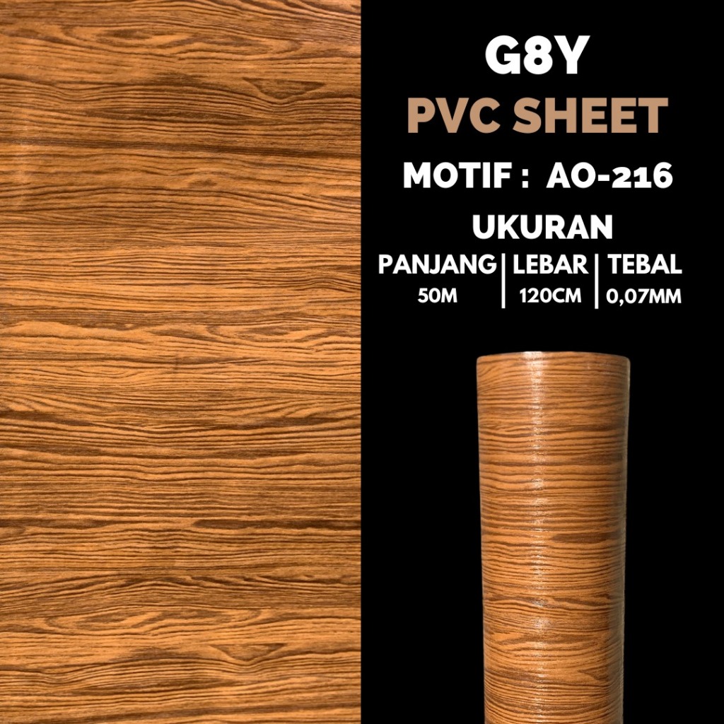 Jual PVC SHEET (Sudah ada Lem)//Deco Sheet pelapis furniture/ sticker ...
