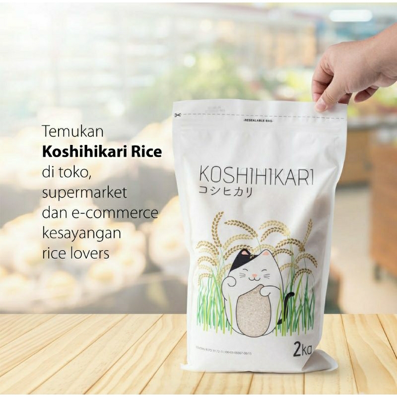 Jual KOSHIHIKARI RICE 2KG | Shopee Indonesia