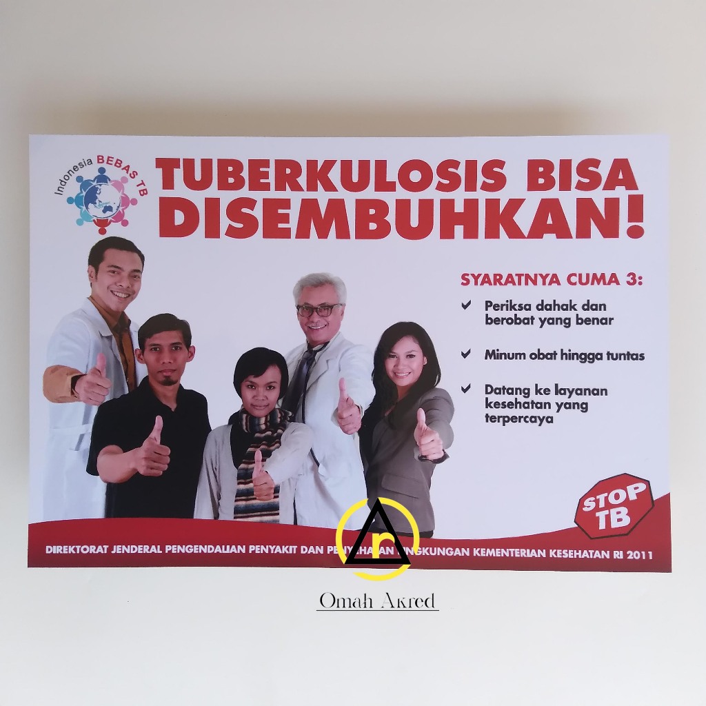 Jual Poster Tuberkulosis Bisa Disembuhkan - TBC - Poster Kesehatan | Shopee Indonesia