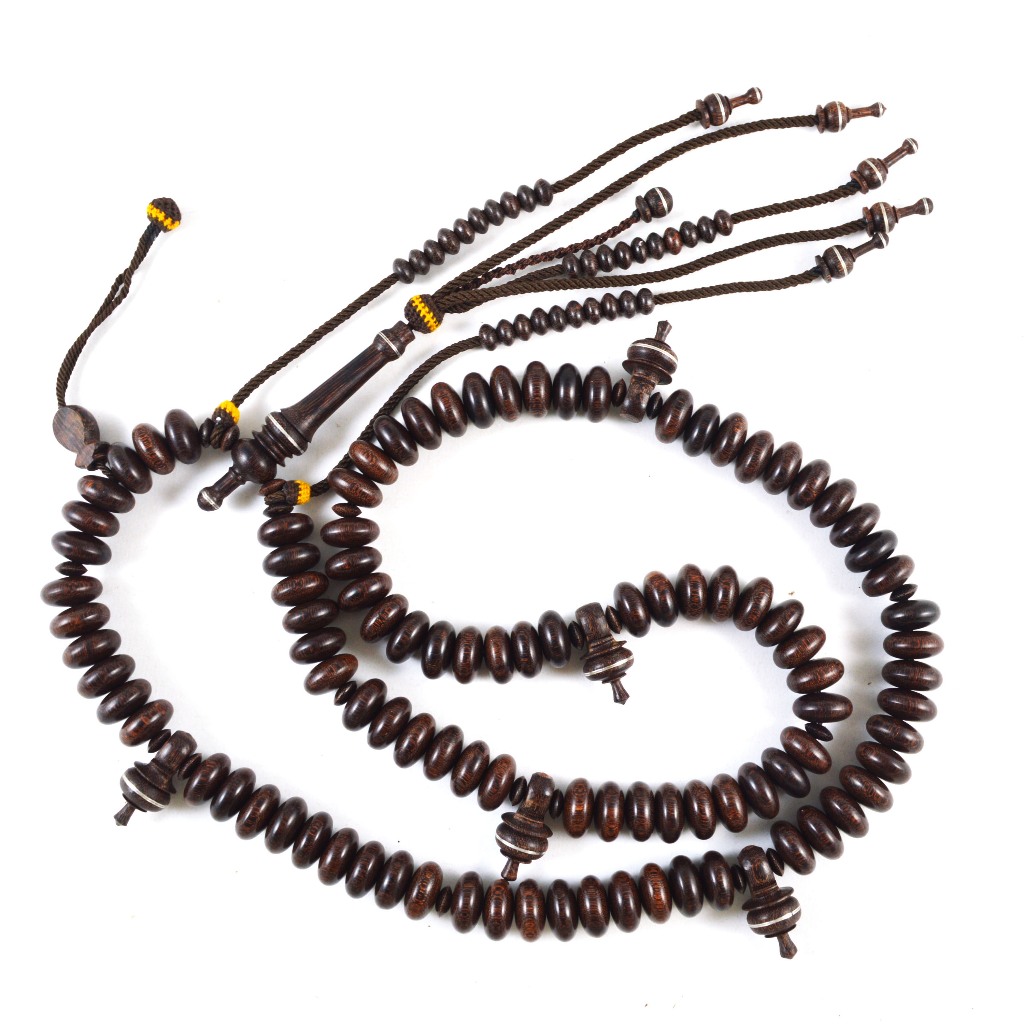 Jual Indah craft-Tasbih Tijani Sufi Kayu Asam Jawa Ukuran Besar Natural ...