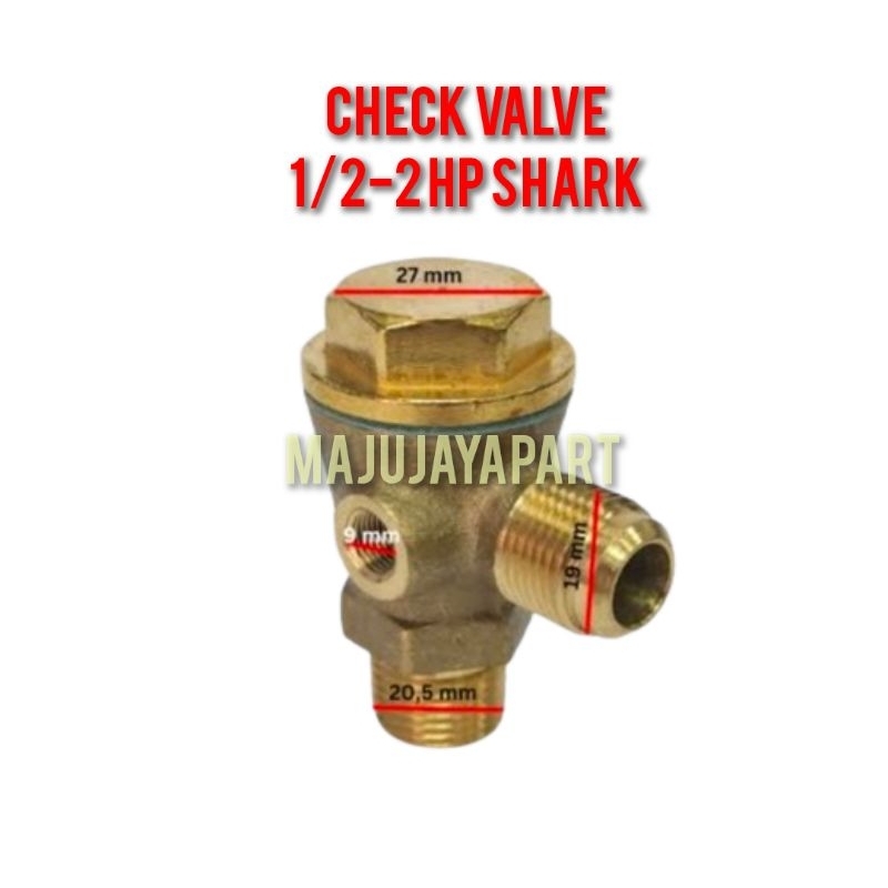 Jual check Valve 1/2hp-2hp shark | Shopee Indonesia