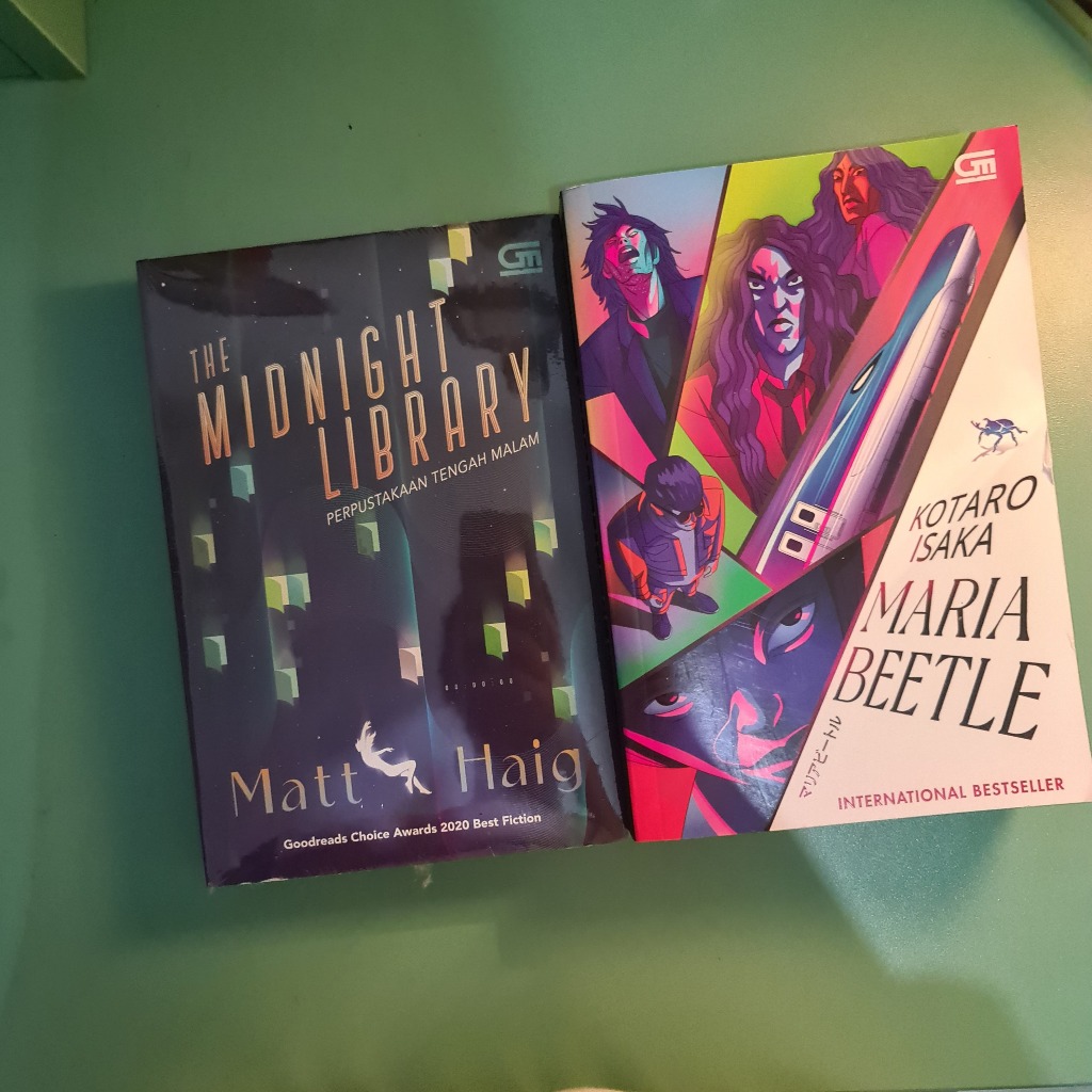 Jual Maria Beetle - Kotaro Isaka & Midnight Library - Matt Haig | Buku ...