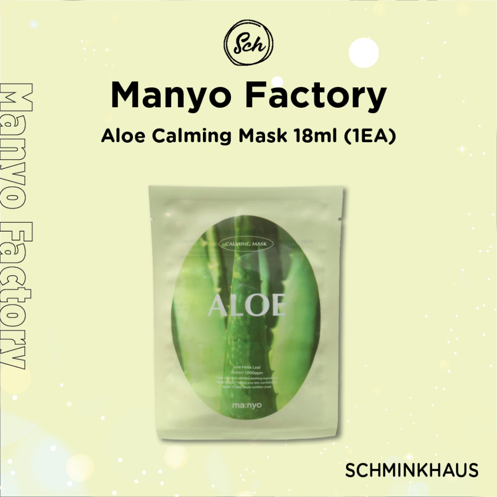 Jual MANYO Aloe Calming Mask 18ml (1 EA) | Shopee Indonesia