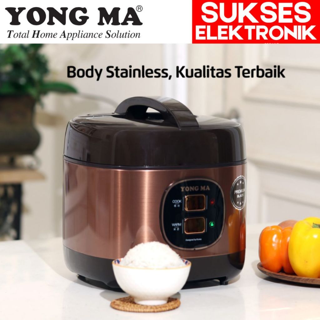 Jual MAGICOM YONGMA 2L SMC-8073 2 LITER L RICE COOKER PENANAK NASI SERBAGUNA | Shopee Indonesia