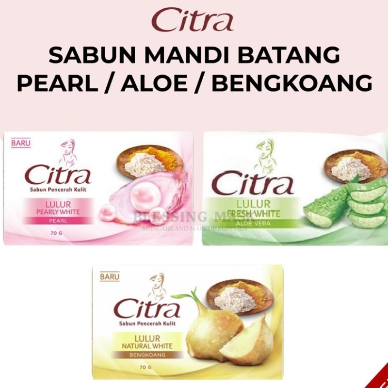 Jual SABUN BATANG CITRA 70GR SABUN MANDI BATANG BENGKUANG | Shopee ...