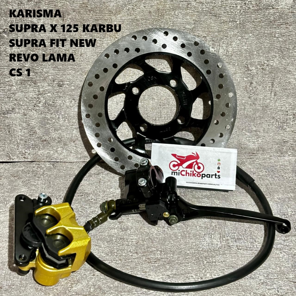 Jual Paket Master Cakram Depan Karisma Kharisma Supra Fit New X 125 Lama Karbu Revo Lama 100 ...
