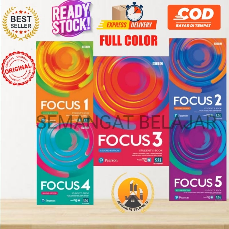 Jual BUKU WORKBOOK & STUDENT BOOK FOCUS 123456 BUKU FOCUS 123456 ...