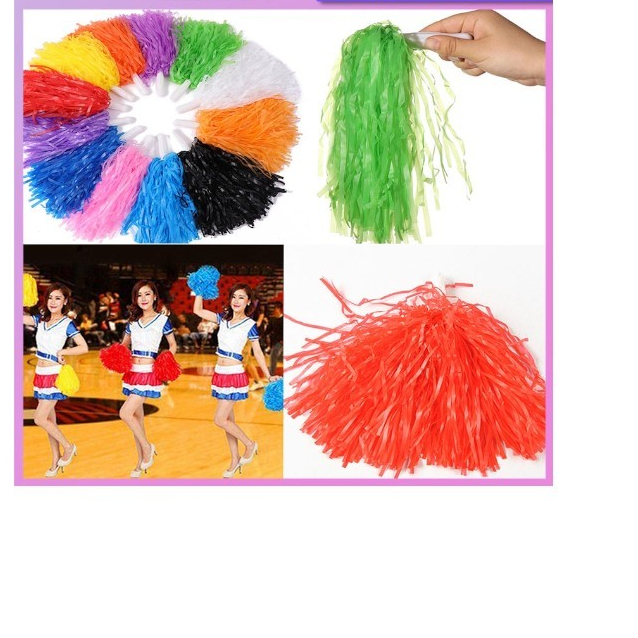 Jual pom pom cheerleader pastel | Shopee Indonesia