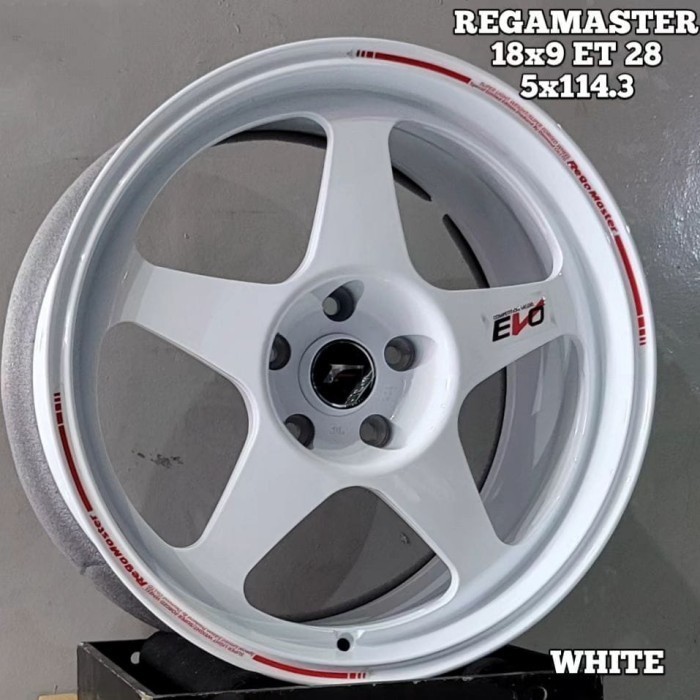 Jual velg racing r18 REGAMASTER FLOW FORMING velg ring 18 zenix venturer | Shopee Indonesia