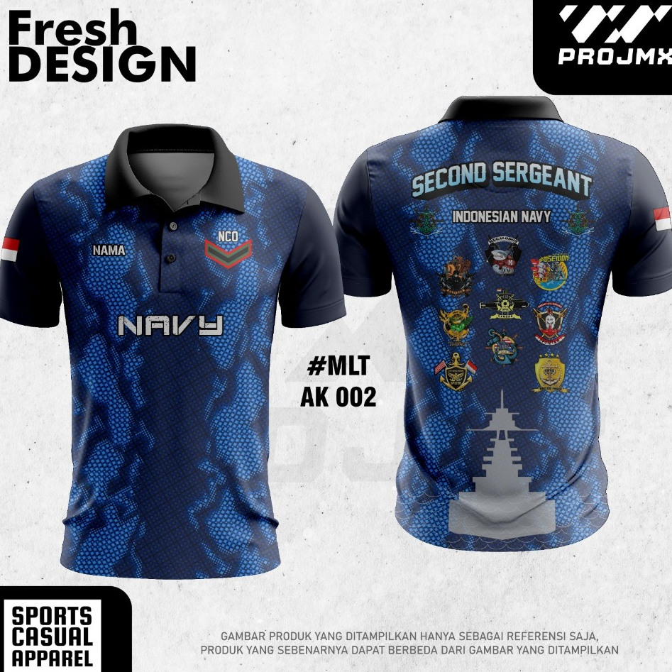 Jual PROJMX - KAOS JERSEY INDONESIAN NAVY (BISA CUSTOM DESIGN) | Shopee ...