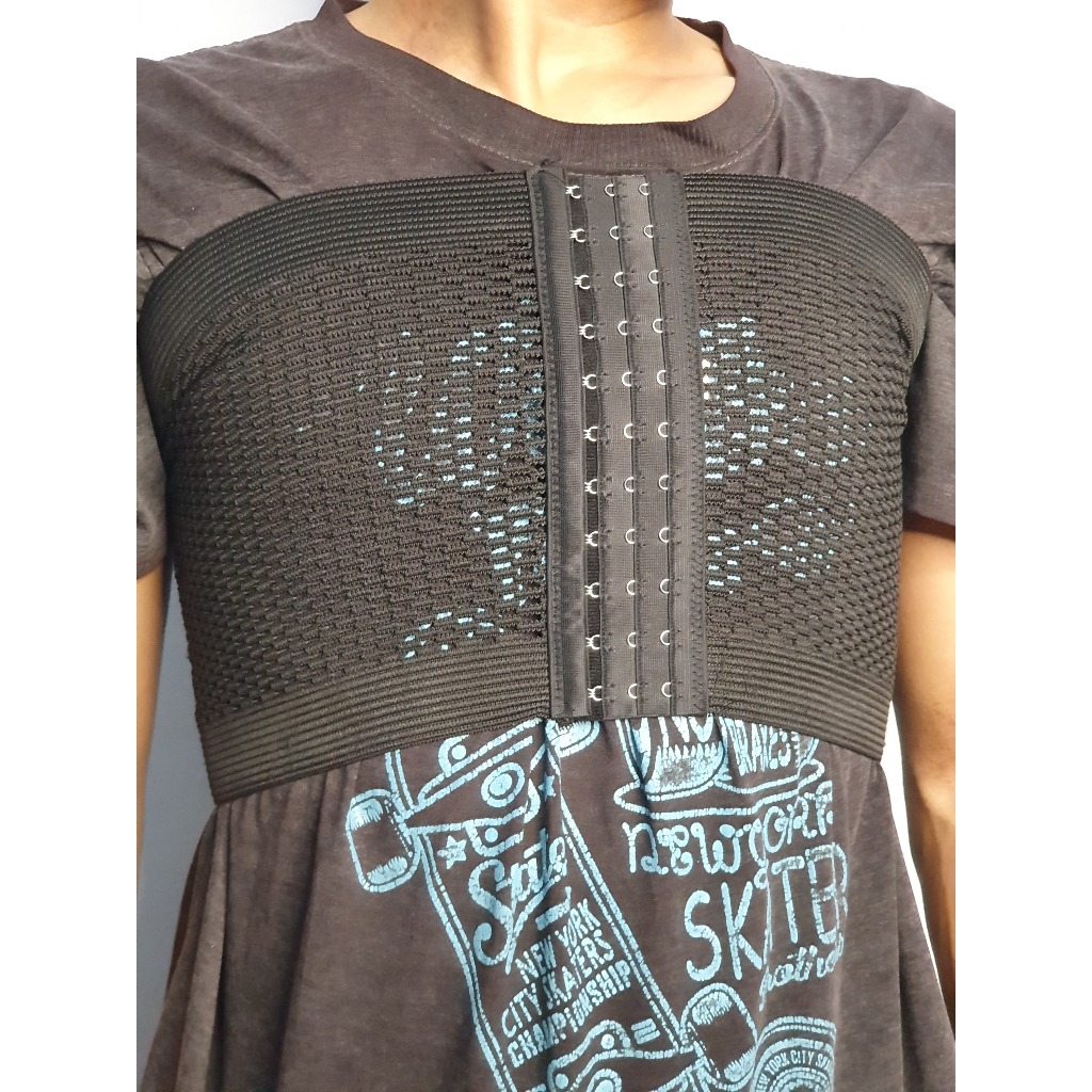 Jual cosplay breast chest binder BAN 3 baris pengait chest binder ...