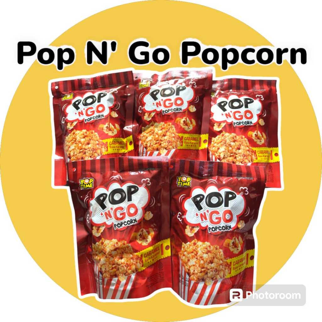 Jual (5 PCS) POPCORN POP N GO 20 GRAM | Shopee Indonesia