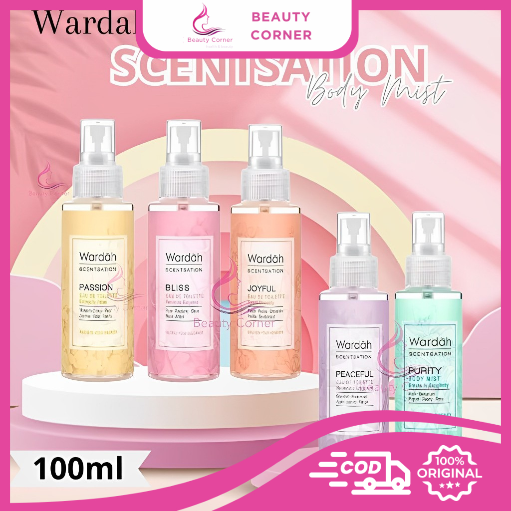 Jual Wardah Scentsation Body Mist - 100ml | Shopee Indonesia