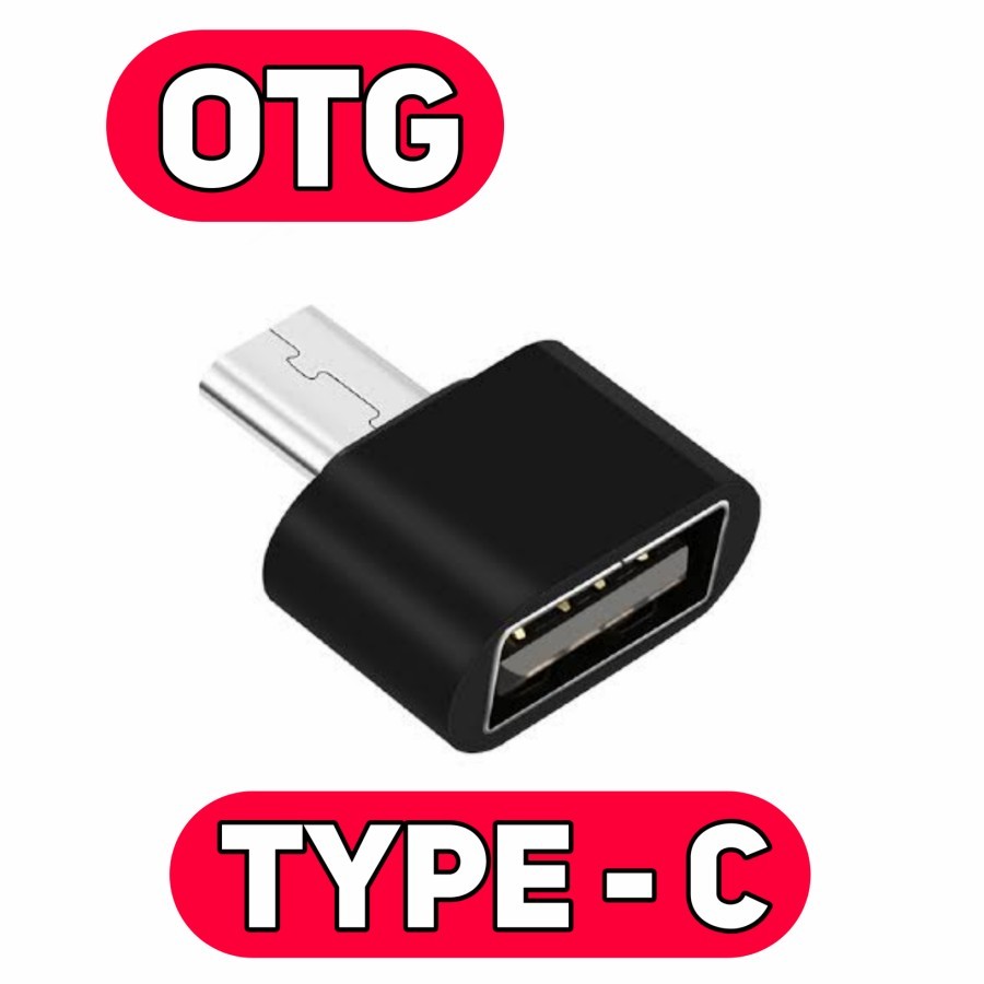 Jual OTG On The Go Type C USB Mini Conector Android Non Cable | Shopee ...