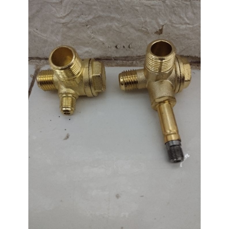 Jual check valve+short check valve original kompresor izumi-izumi max ...