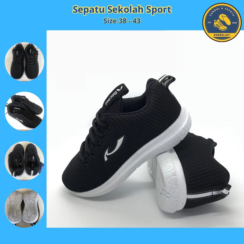 Jual sepatu sport sekolah Record Original | Shopee Indonesia