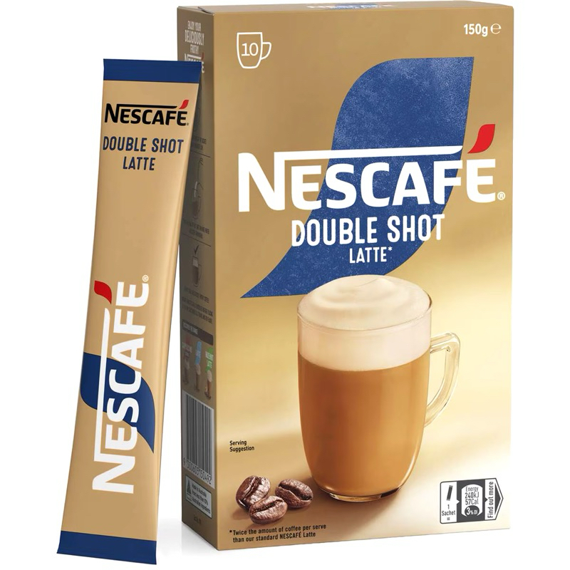 Jual Nescafe Double Shot Latte Coffee Sachets 10 Pack - Australia | Shopee Indonesia