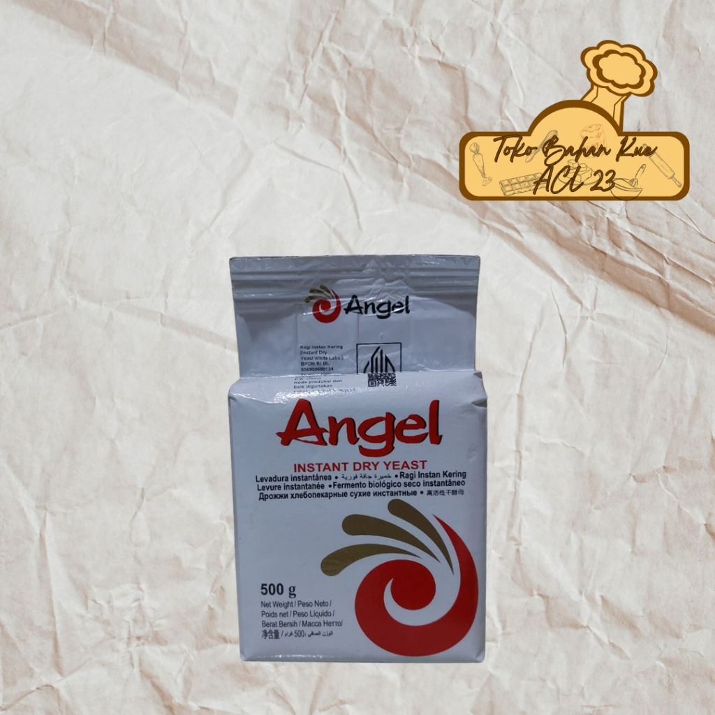 Jual Pengembang Roti/Ragi Angel Instant Dry Yeast/Ragi Instan Kering ...