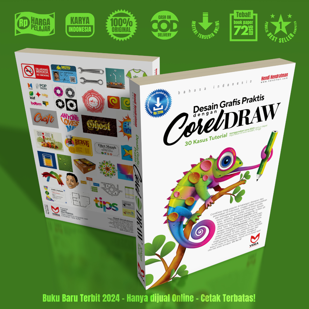 Jual Buku Corel Draw Praktis - Original dari Penulis The Magic Of ...