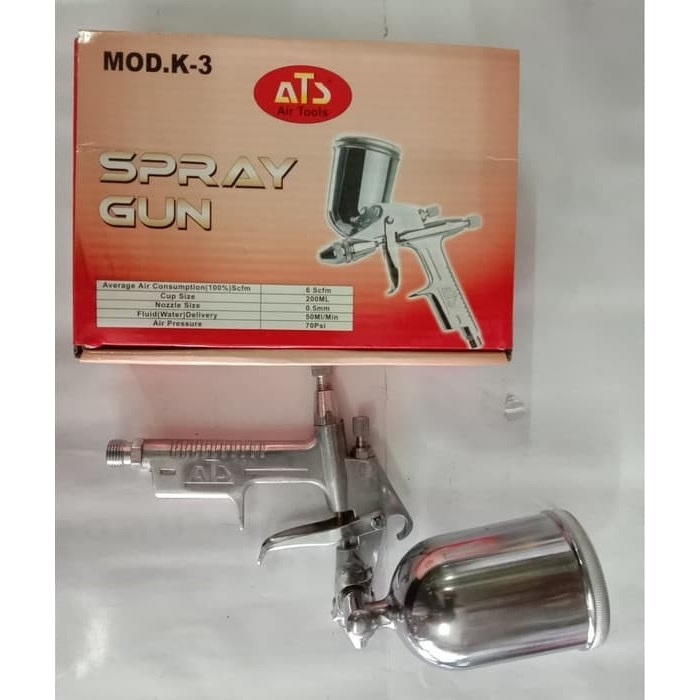Jual ATS Spray Gun K-3 Tabung Atas Spray gun | Shopee Indonesia