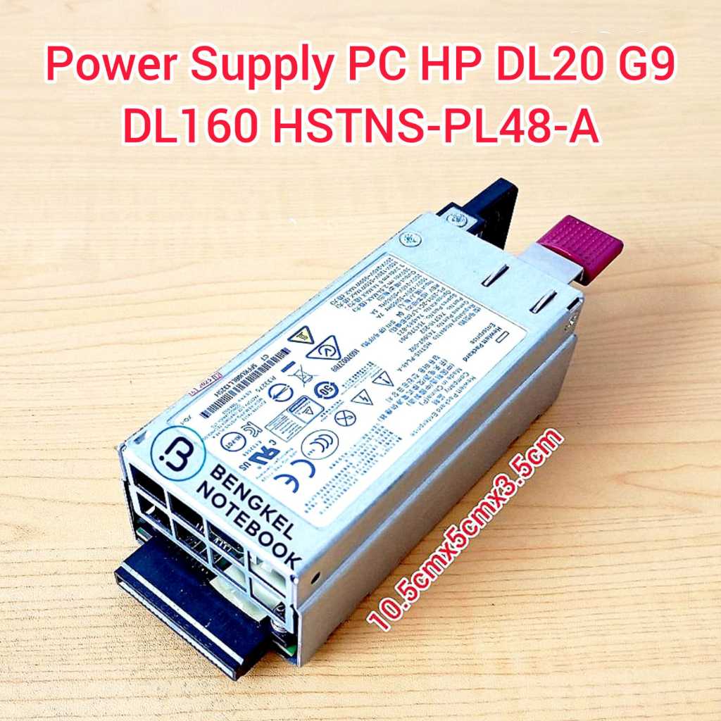 Jual Power Supply PSU PC HP DL20 G9 DL160 DL180 G9 HSTNS-PL48-A 754376 ...