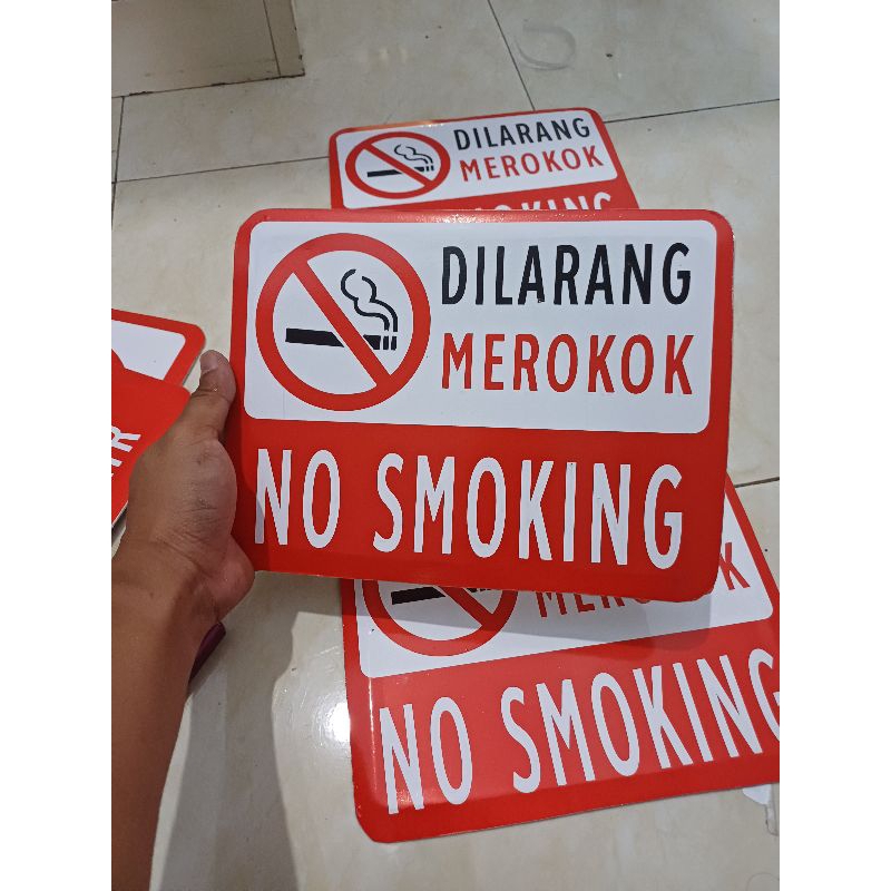 Jual RAMBU DILARANG MEROKOK | Shopee Indonesia