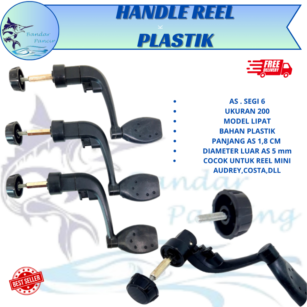 Jual Handle Plastik Ukuran 200 Spartpart Cadangan Atau Pengganti Handle Plastik | Shopee Indonesia