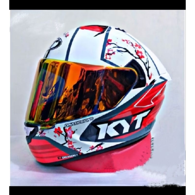 Jual FLAT VISOR IRIDIUM KYT NFR | KACA HELM KYT NFR PNP | Shopee Indonesia