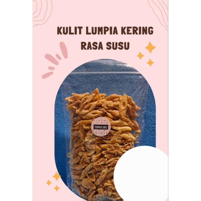 Jual Lumring/kulit lumpia kering aneka rasa/kulit lumpia kering crispy ...