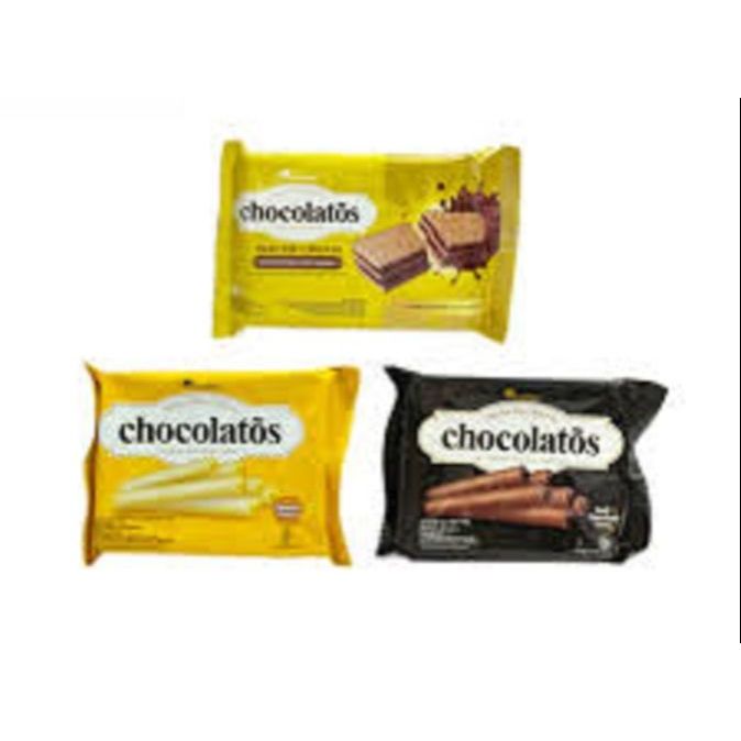 Jual Gery Chocolatos Mini Wafer Roll Chocolate Cheese / Keju Wafer ...