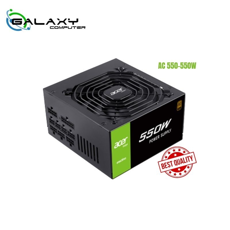 Jual PSU Acer AC550 550 Watt 80+ Bronze Full Modular Power Supply ...