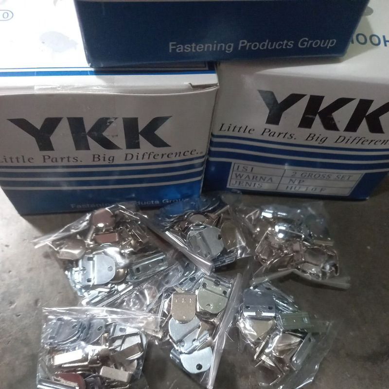 Jual HU..Kancing Hak Ketok YKK [per lusin] & [setengah lusin] | Shopee ...