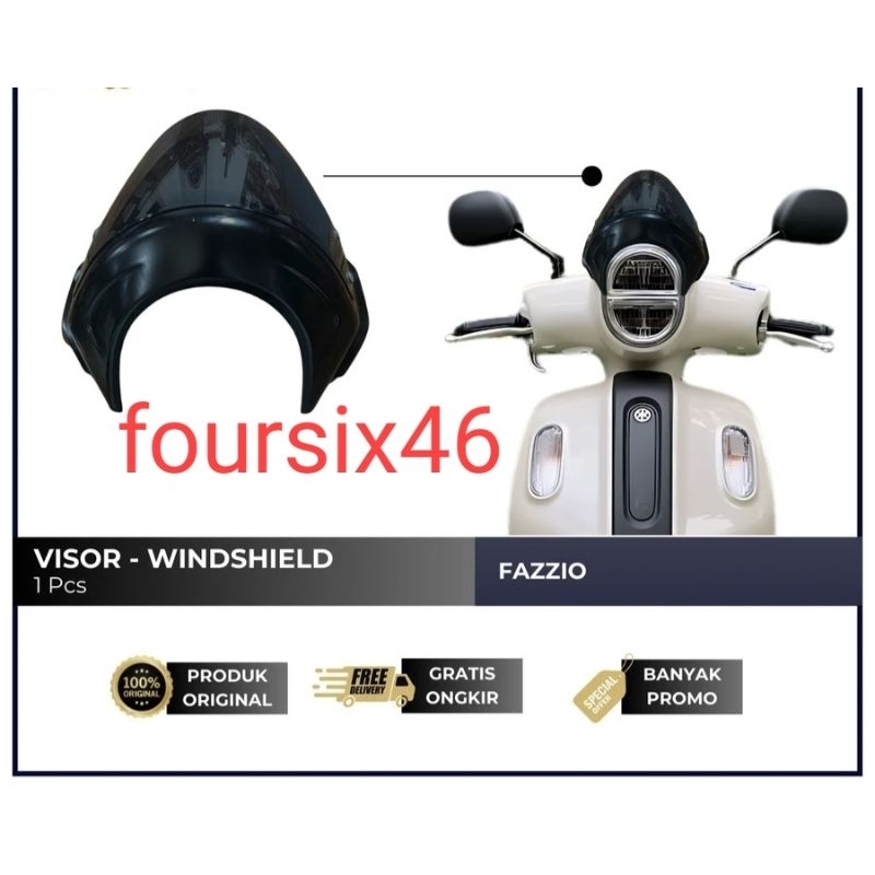 Jual visor windshield fazzio model Thailand | Shopee Indonesia
