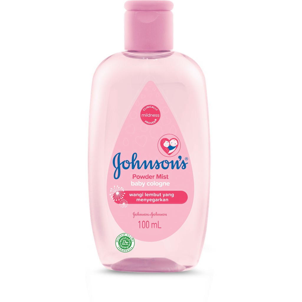 Jual JOHNSON'S Powder Mist Baby Cologne - Minyak Wangi Bayi 100ml ...