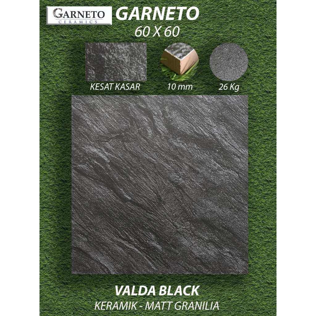 Jual Keramik Lantai 60X60 Garneto Valda Black Pekanbaru Riau, Motif ...