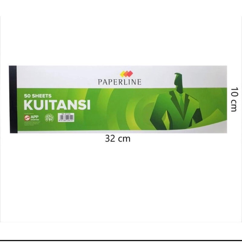 Jual Buku Kwitansi Besar Paperline ( 1pak/10buku ) | Shopee Indonesia